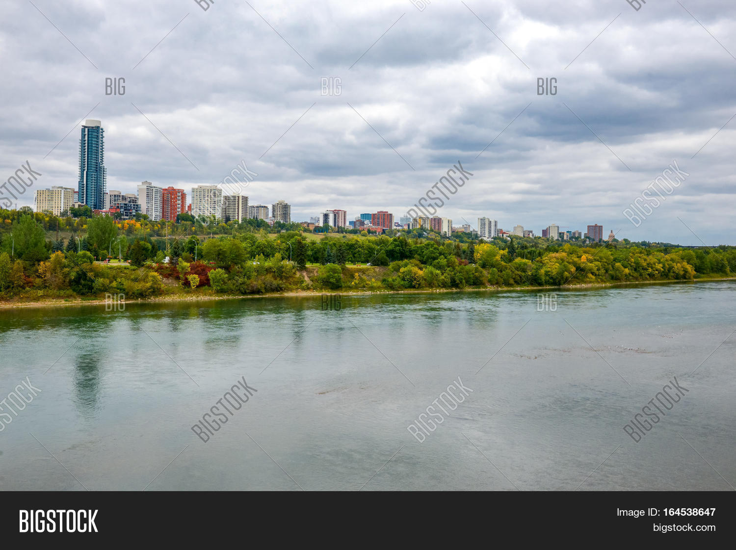 Aerial View Edmonton Image & Photo (Free Trial) | Bigstock