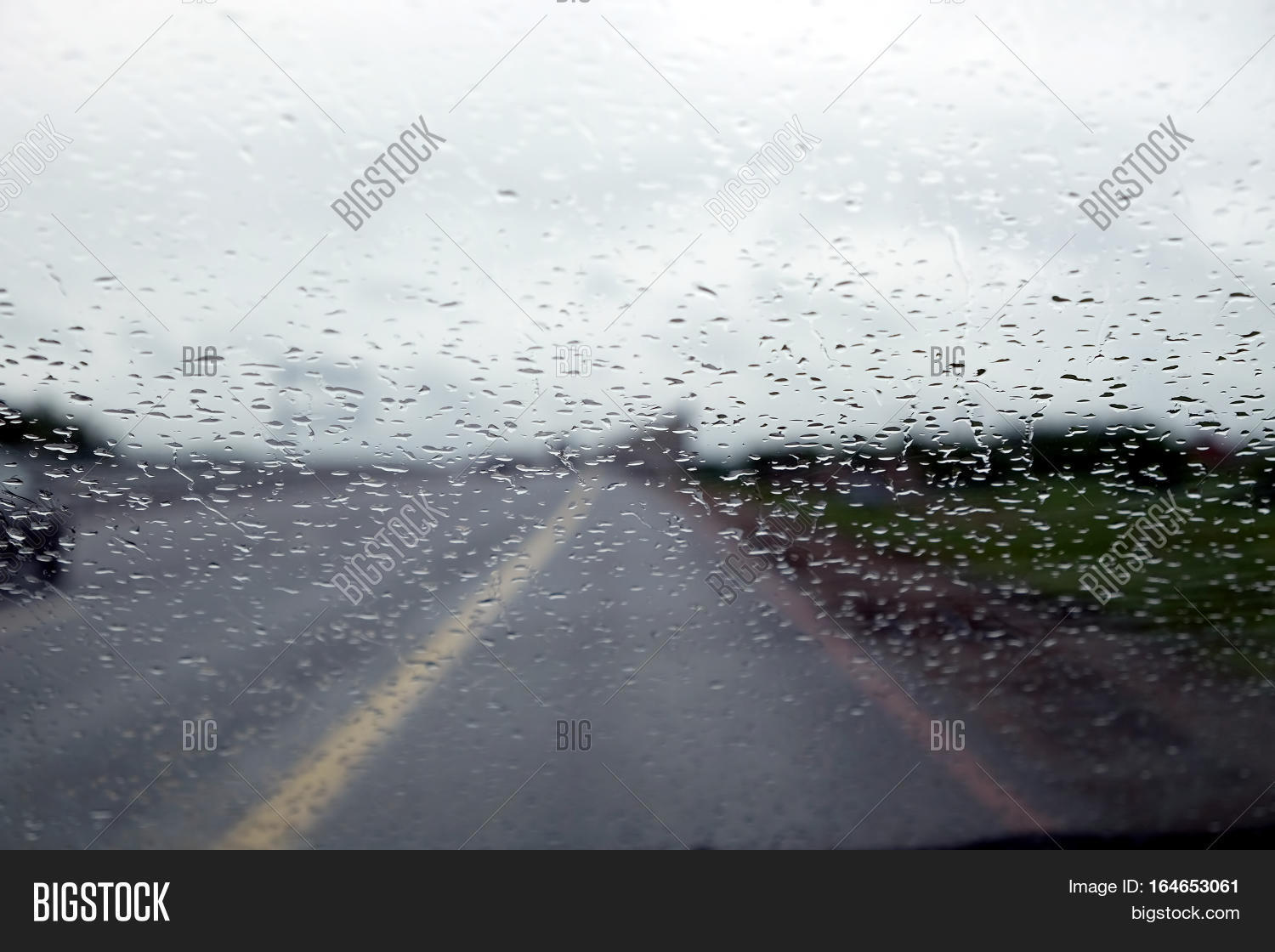 Suburban Highway Rainy Image & Photo (Free Trial) | Bigstock