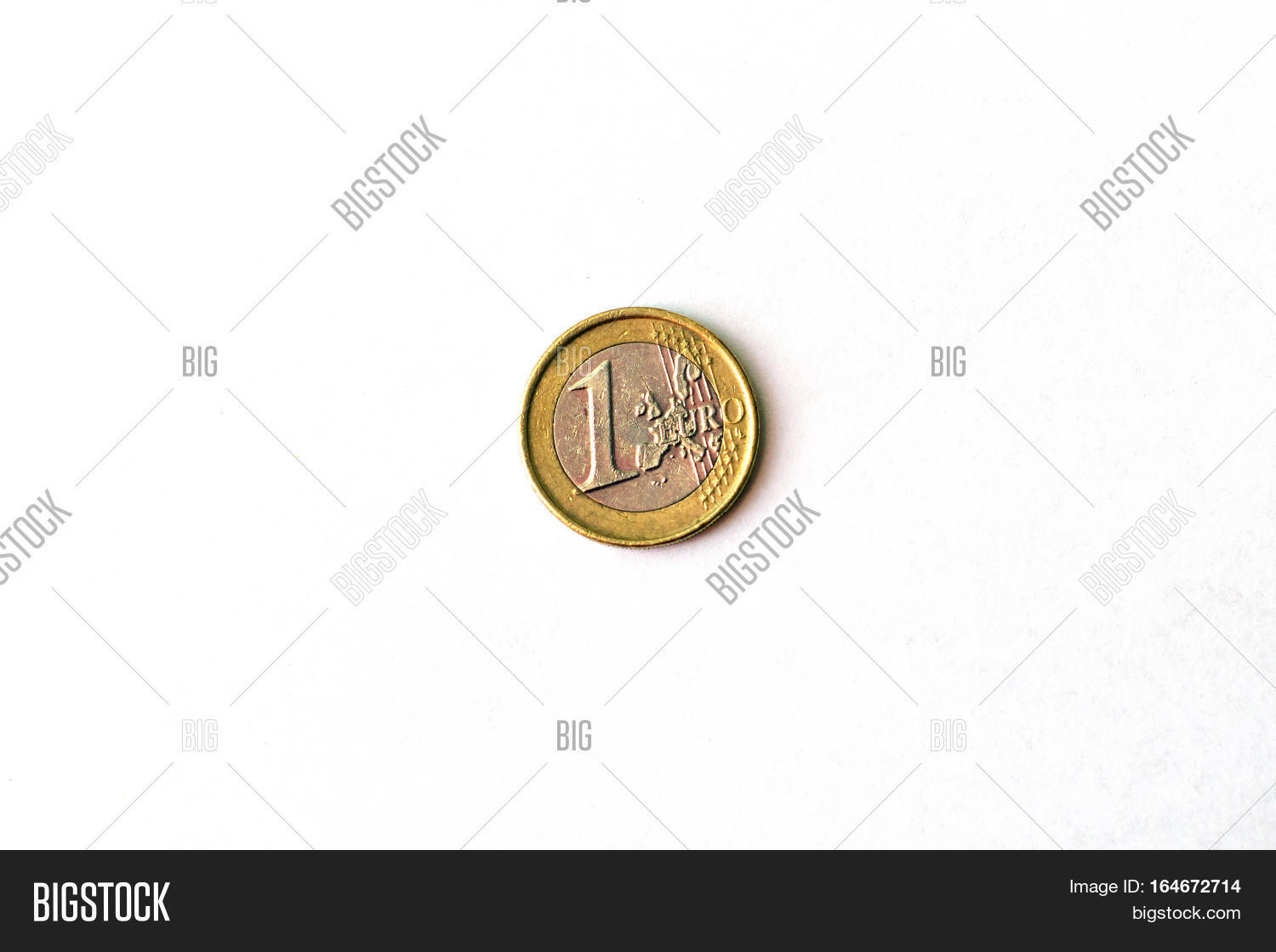 1 Euro Coin Coin Image & Photo (Free Trial) | Bigstock