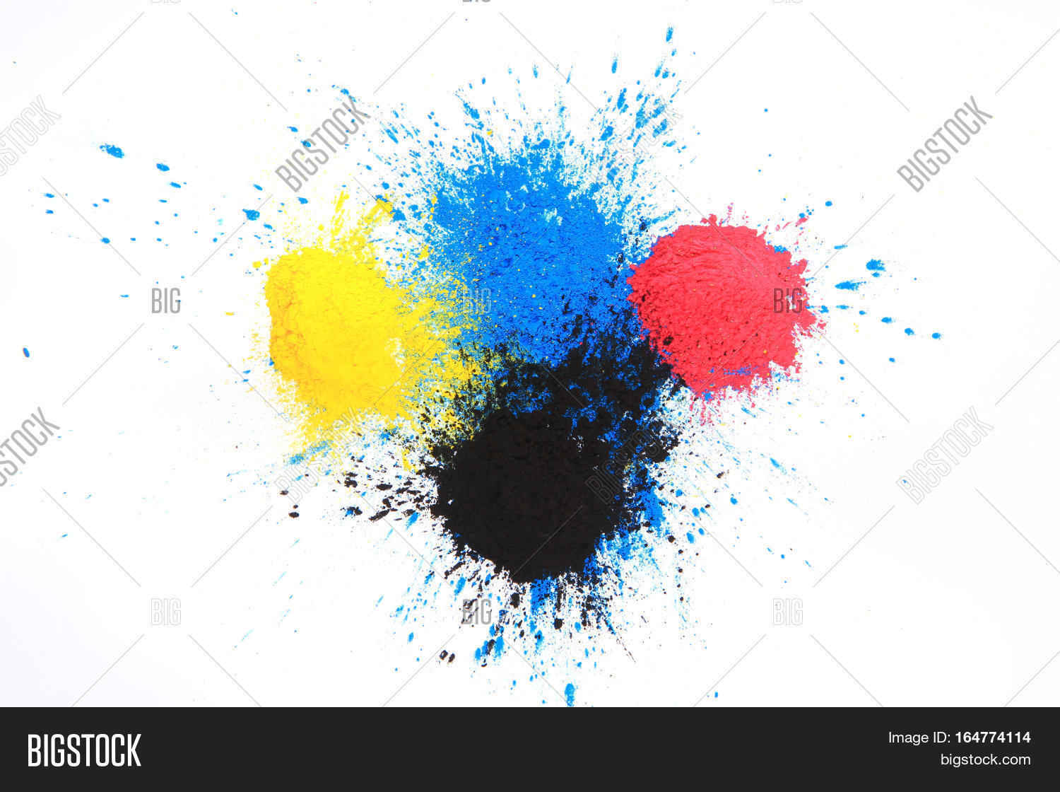 Cmyk Toner Powder ( Image & Photo (Free Trial) | Bigstock
