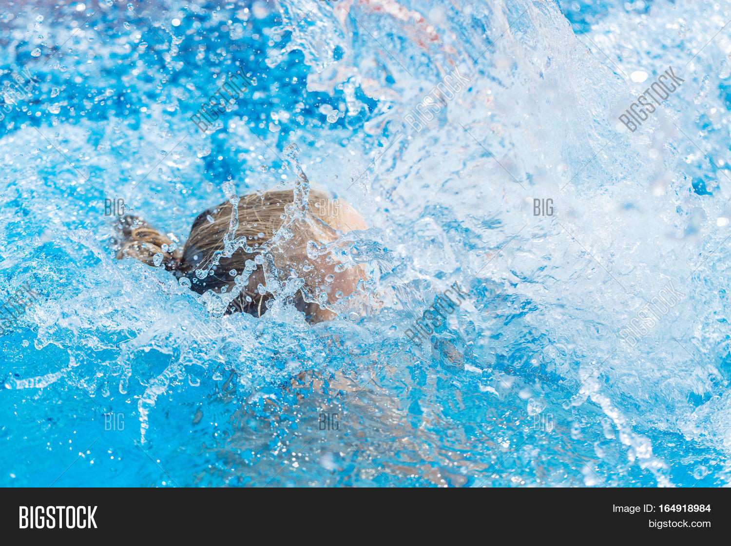 Water Splashes Jumping Image & Photo (Free Trial) | Bigstock