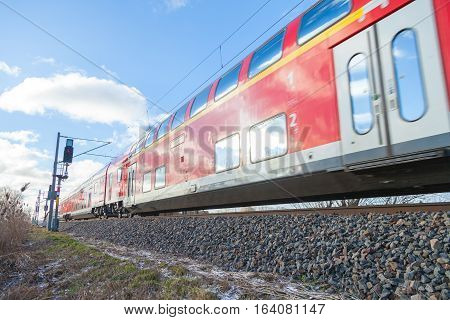 German Passenger Train Image & Photo (Free Trial) | Bigstock