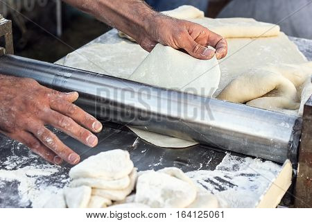 Chef Making Dough Image & Photo (Free Trial) | Bigstock