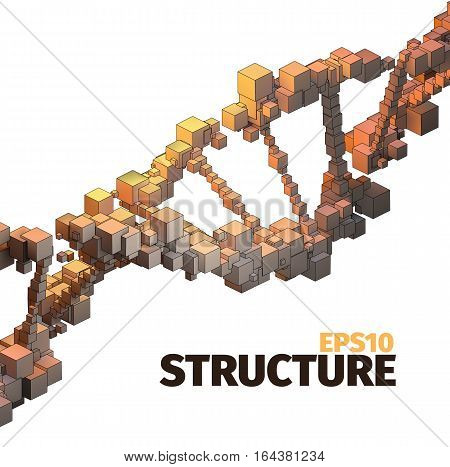 DNA Structure. 3d Vector & Photo (Free Trial) | Bigstock