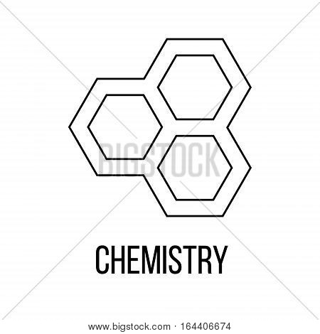Chemistry Icon Logo Vector & Photo (Free Trial) | Bigstock