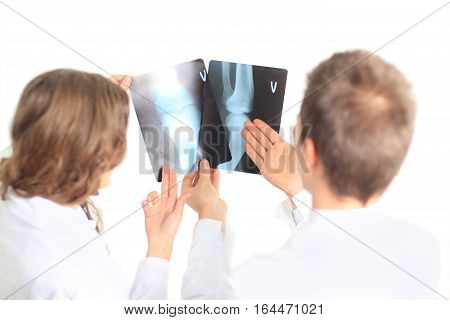 Two Doctors Look X- Image & Photo (Free Trial) | Bigstock