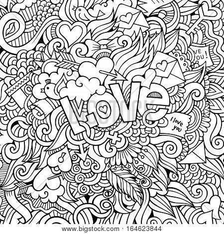 Love Hand Lettering Vector & Photo (Free Trial) | Bigstock