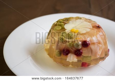Aspic Ham Vegetables Image & Photo (Free Trial) | Bigstock