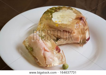 Aspic Ham Vegetables Image & Photo (Free Trial) | Bigstock