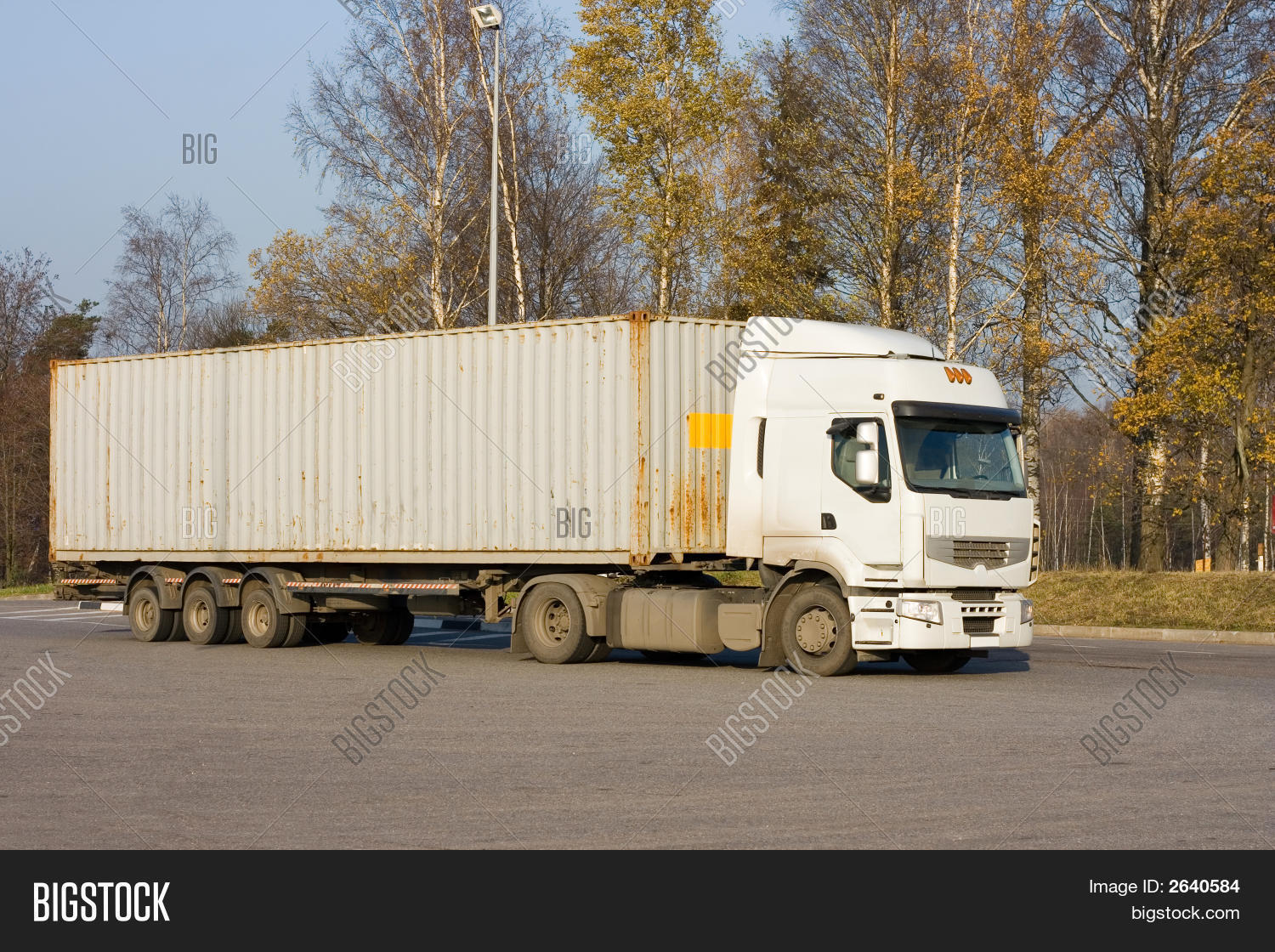 Container Tractor Image & Photo (Free Trial) | Bigstock