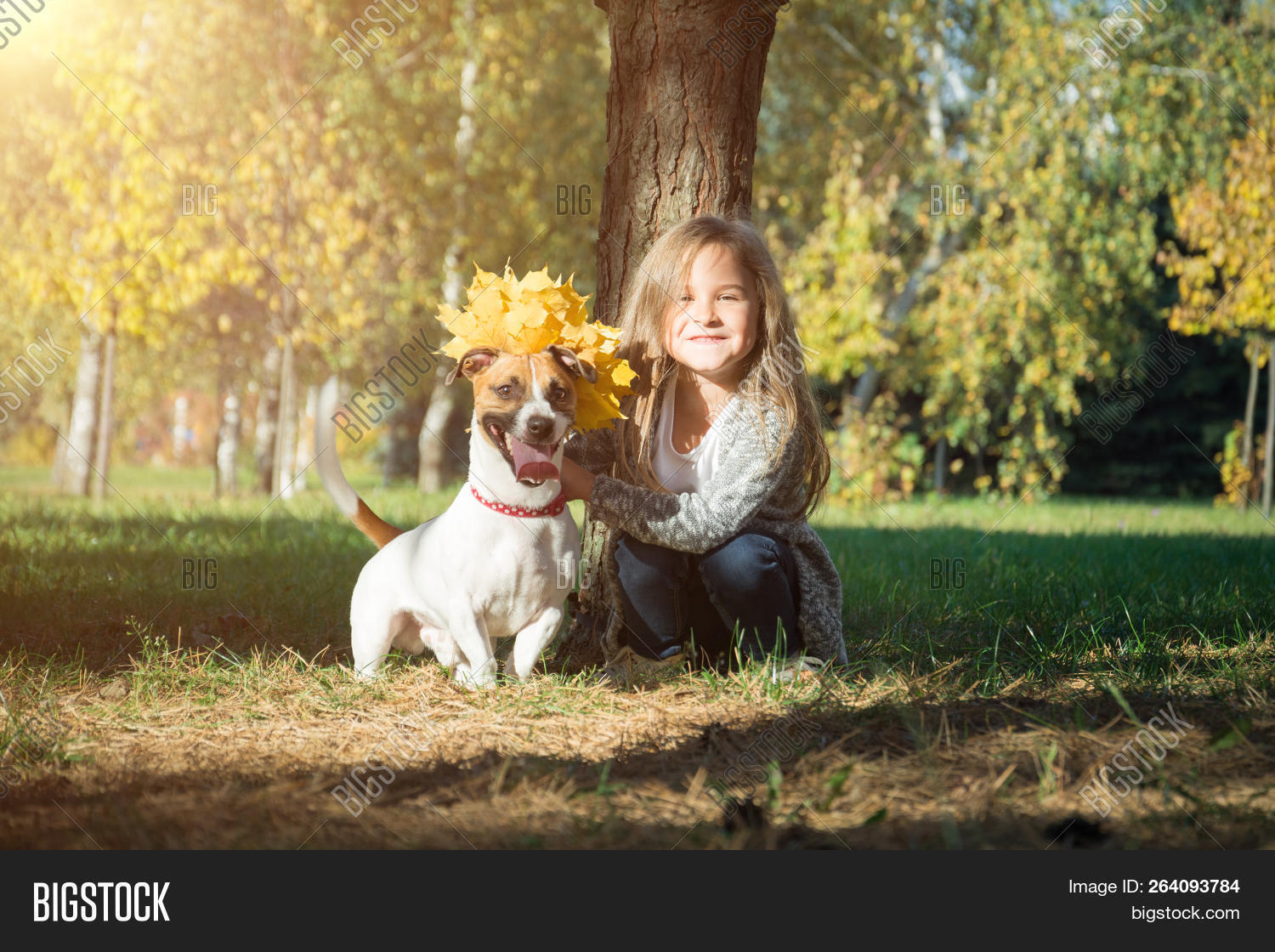 Happy Kids Dog Park, Image & Photo (Free Trial) | Bigstock