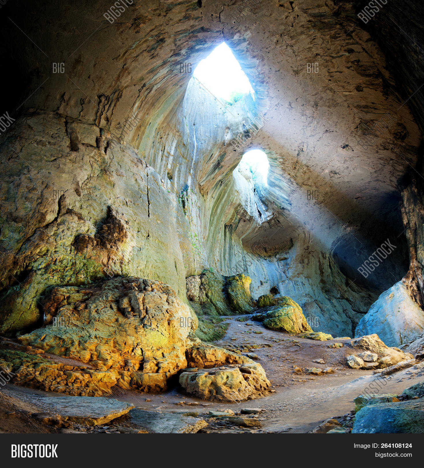 Prohodna Cave Situated Image & Photo (Free Trial) | Bigstock