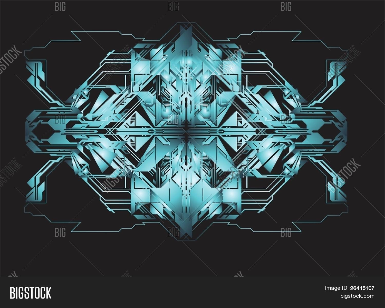 Futuristic Tech Vector & Photo (Free Trial) | Bigstock