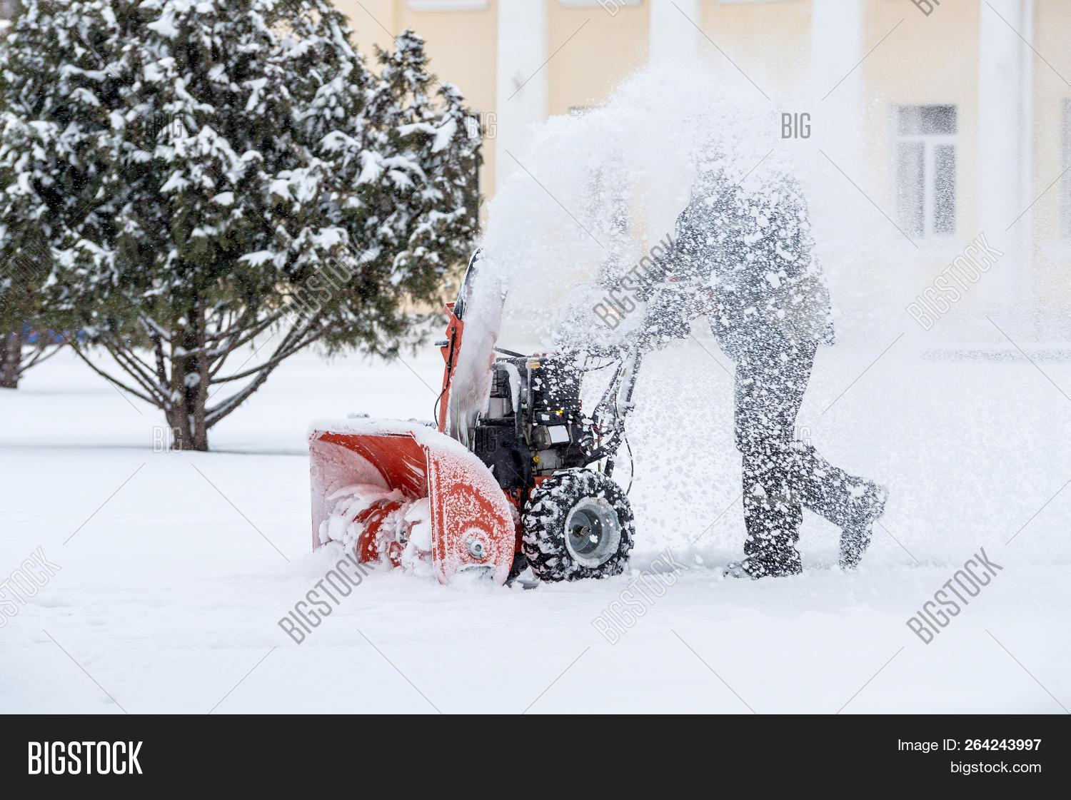 Snow-removal Work Snow Image & Photo (Free Trial) | Bigstock