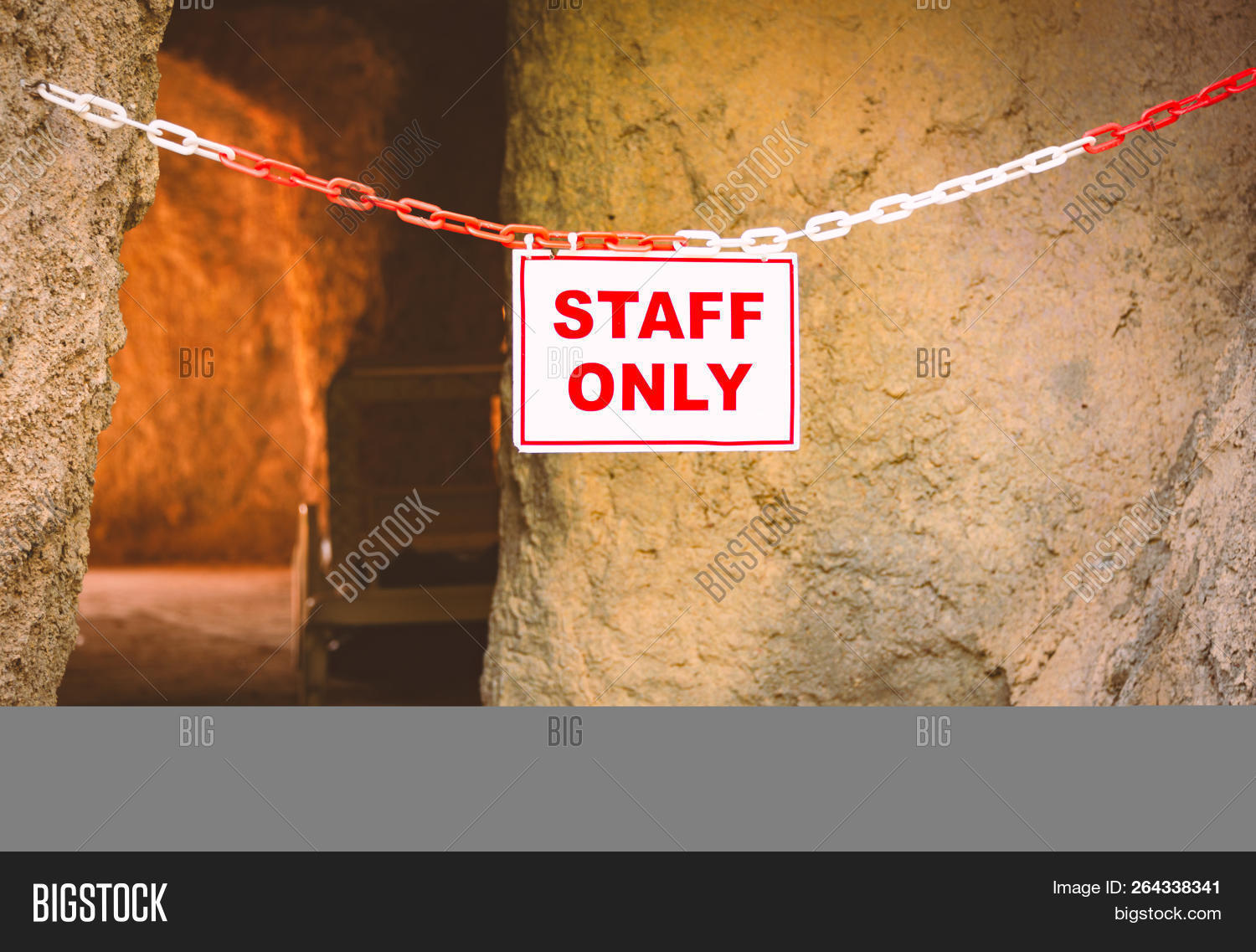 Staff Only Sigh On Image & Photo (Free Trial) | Bigstock