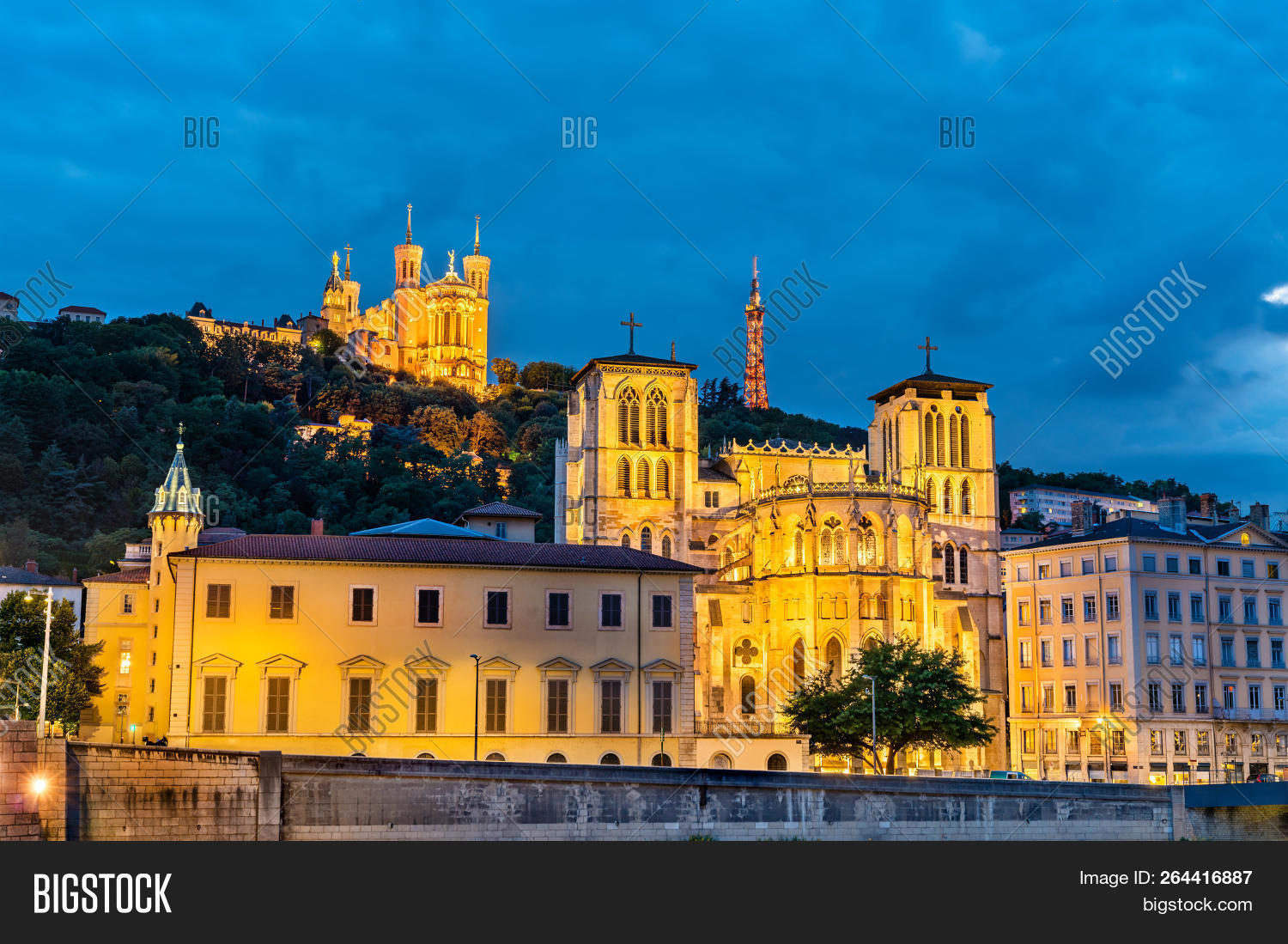 View Lyon Cathedral Image & Photo (Free Trial) | Bigstock