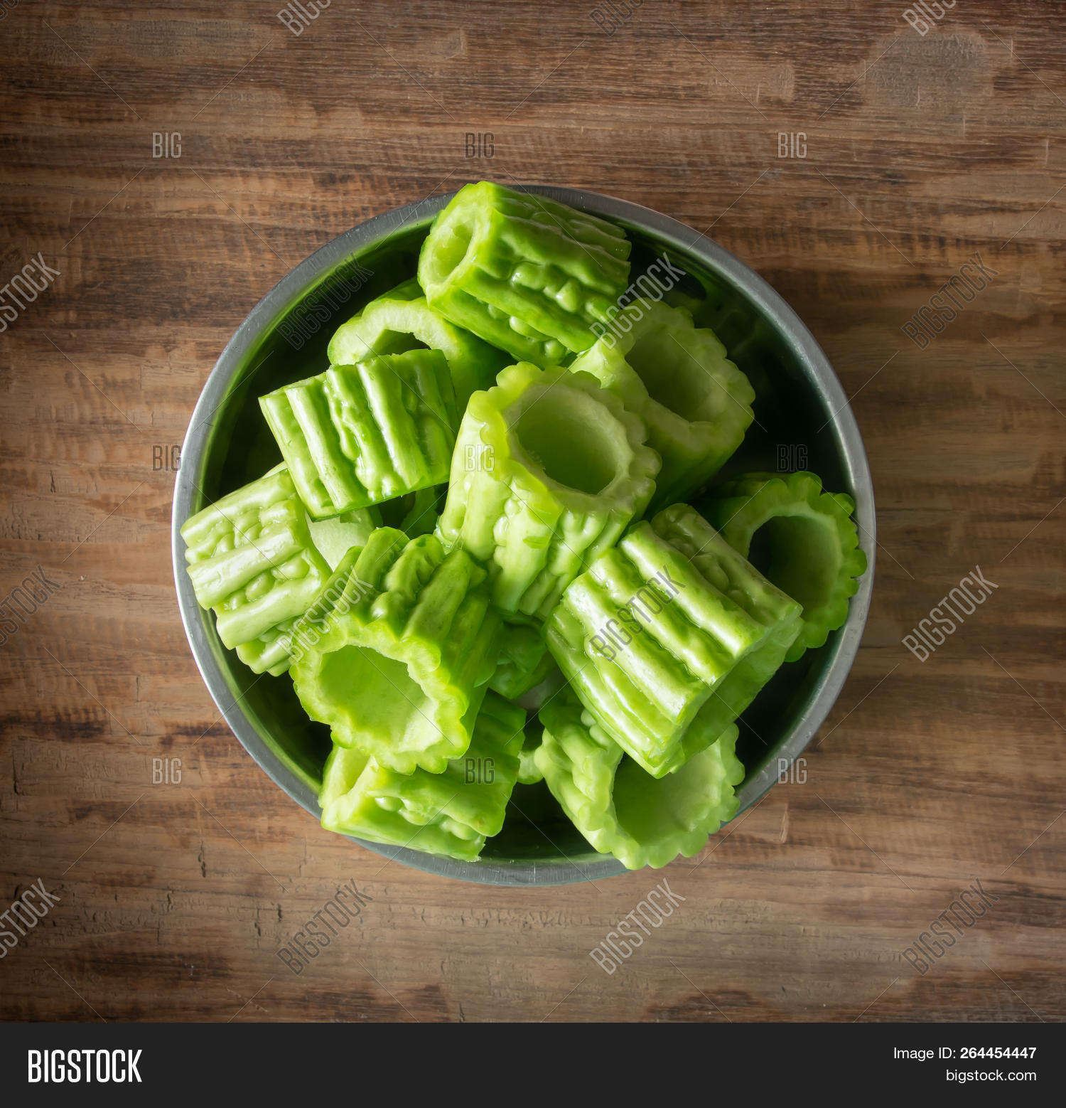 Fresh Bitter Gourd Image & Photo (Free Trial) | Bigstock