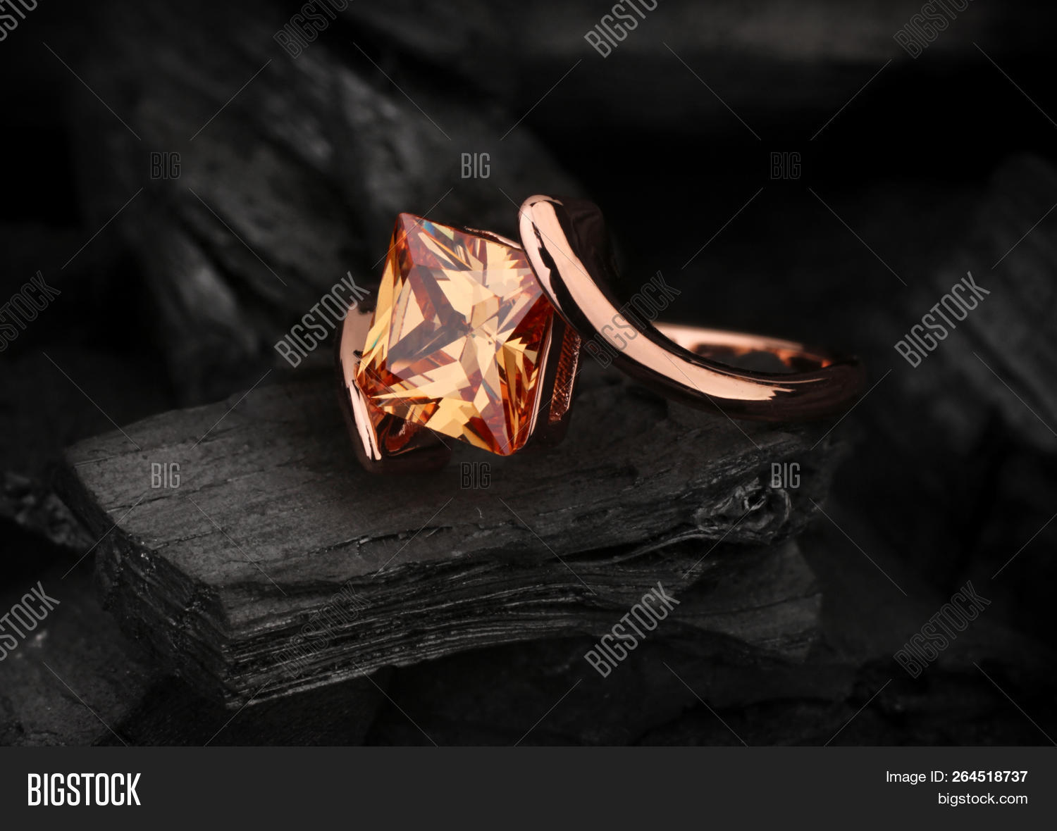 Jewelry Ring Big Topaz Image & Photo (Free Trial) | Bigstock