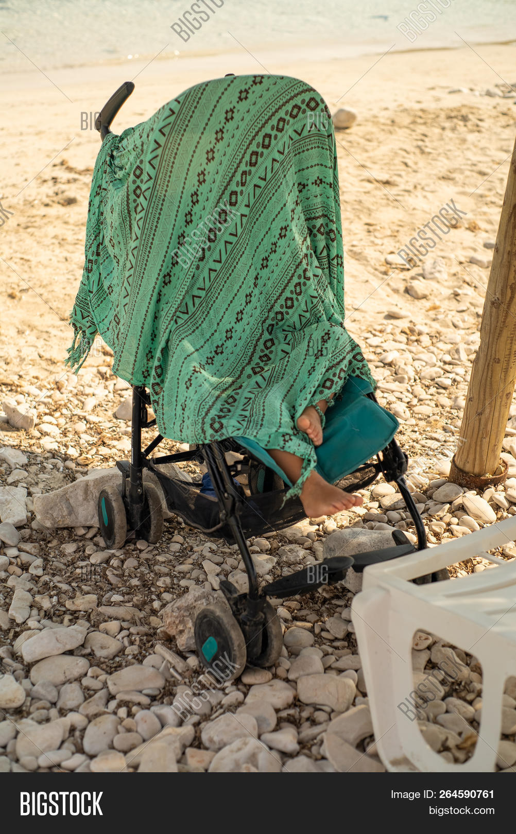 Kids Sleeping Stroller Image & Photo (Free Trial) | Bigstock