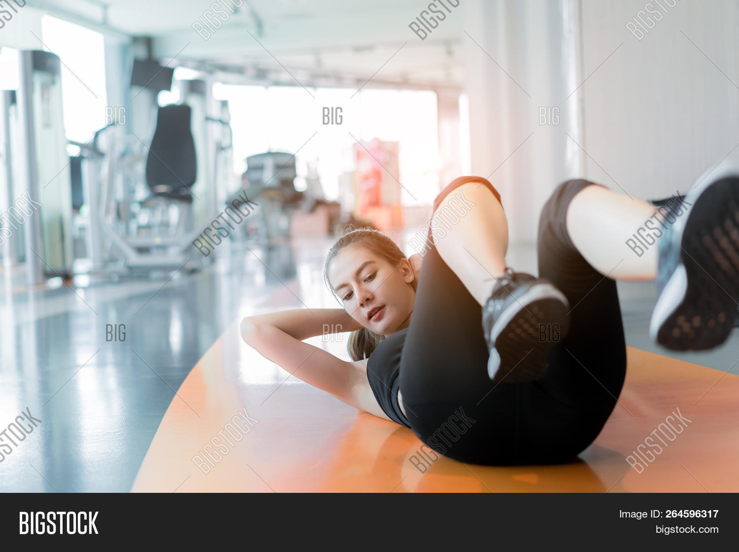 Woman Exercise Sit- Image & Photo (Free Trial) | Bigstock
