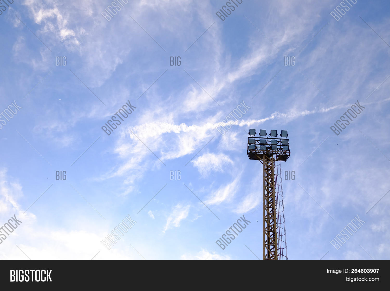 High Spotlight Tower Image & Photo (Free Trial) | Bigstock