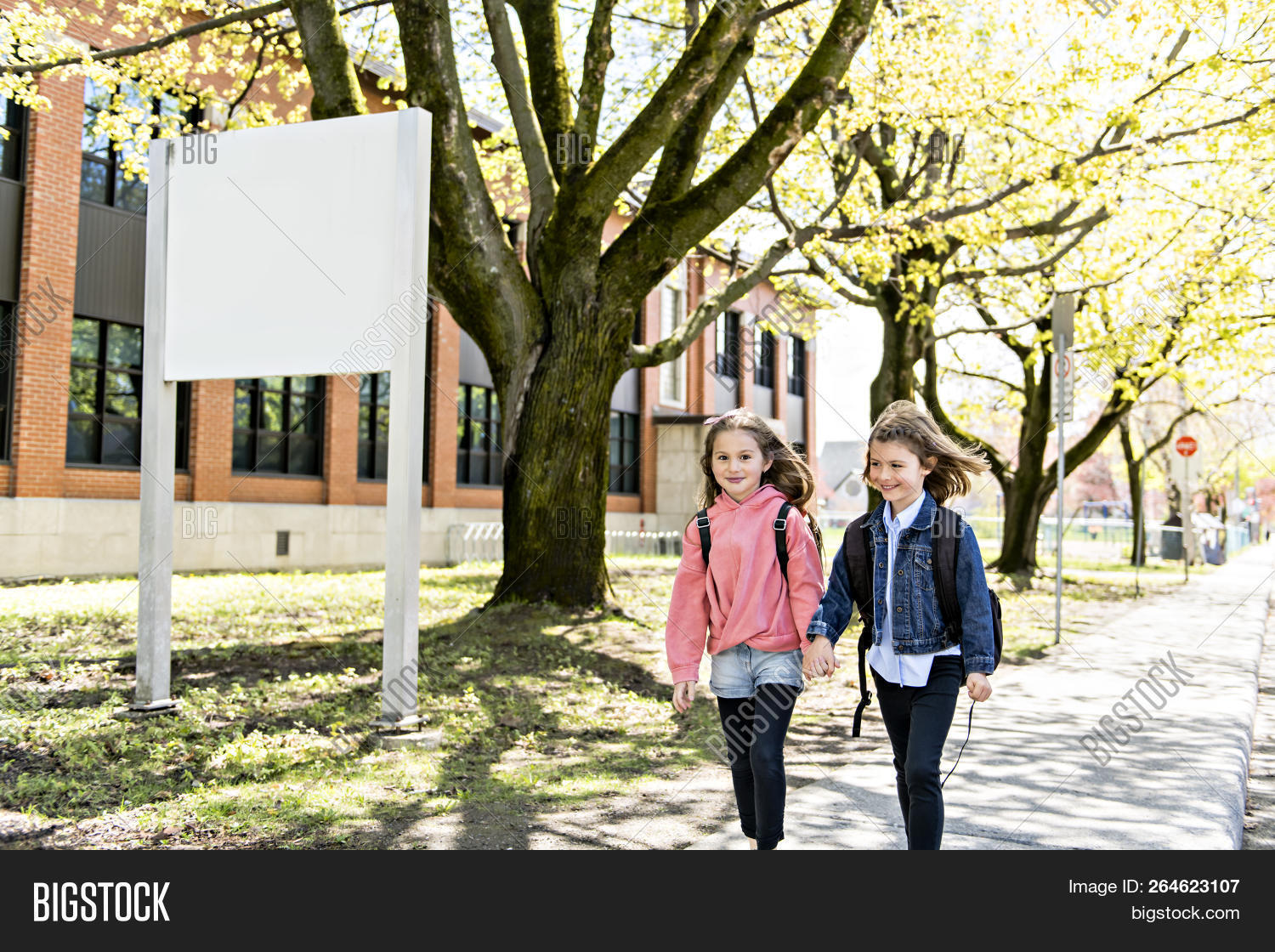 Two Students Outside Image & Photo (Free Trial) | Bigstock