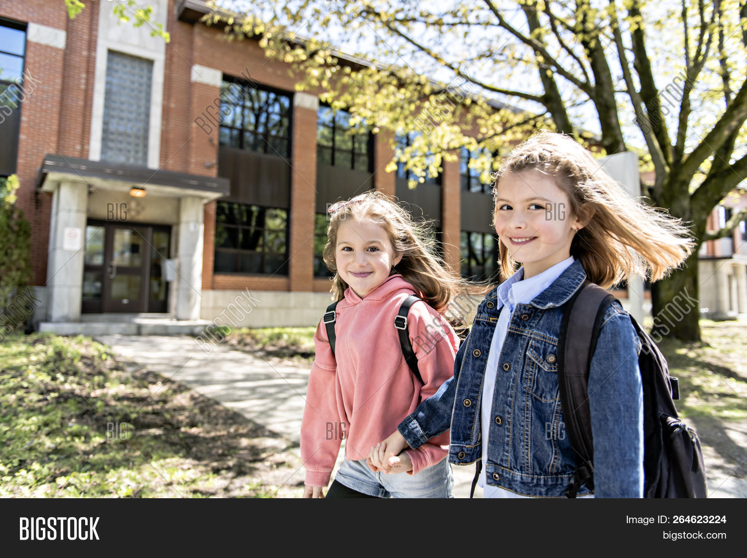 Two Students Outside Image & Photo (Free Trial) | Bigstock
