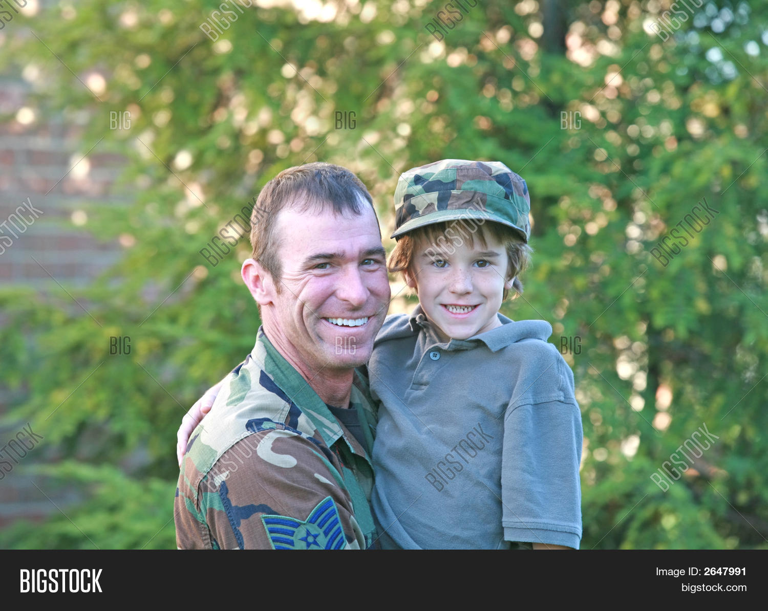 Military Father Image & Photo (Free Trial) | Bigstock