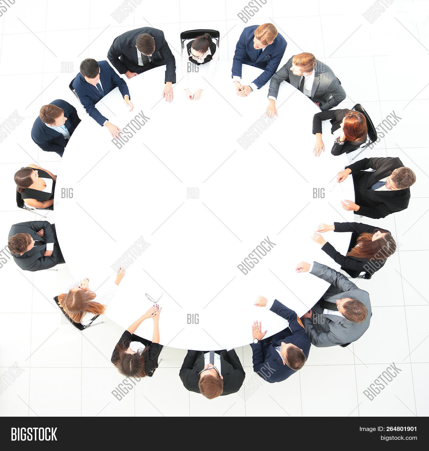 Large Group Business Image & Photo (Free Trial) | Bigstock