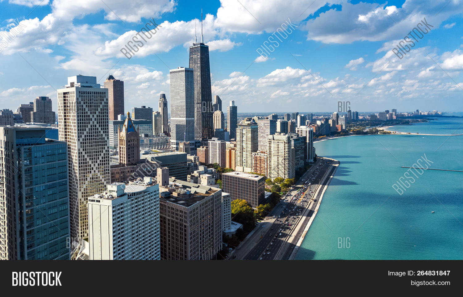 Chicago Skyline Aerial Image & Photo (Free Trial) | Bigstock