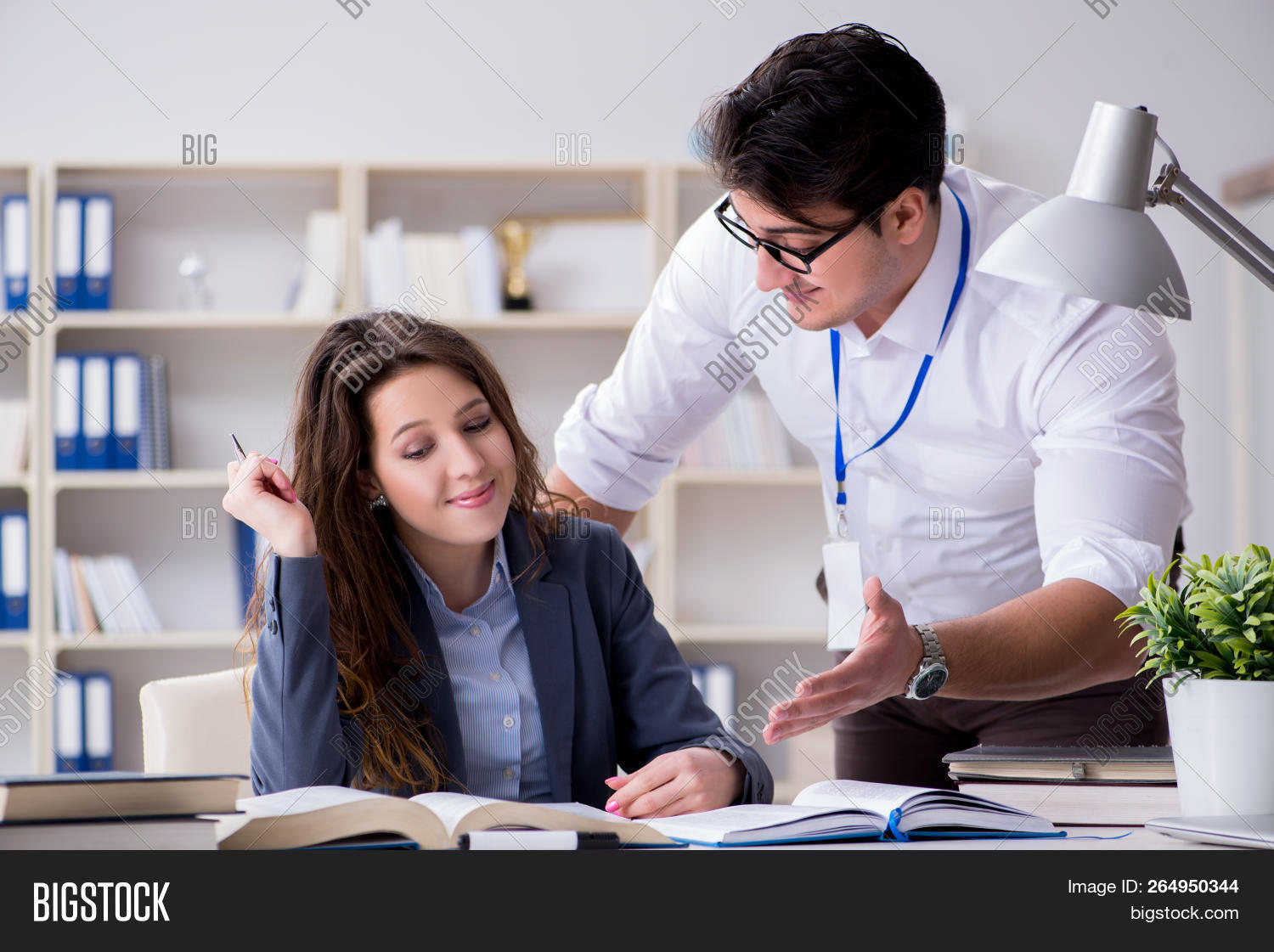 Teacher Explaining Image & Photo (Free Trial) | Bigstock