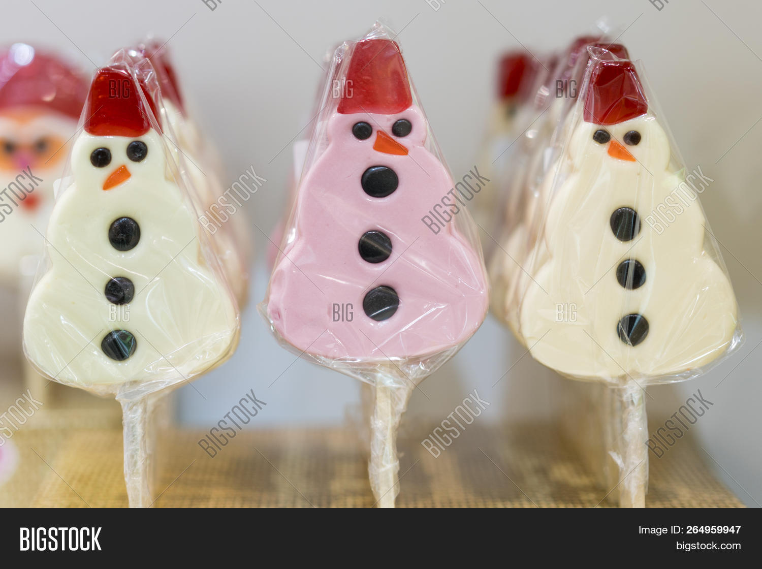 Snowman Lollipops. Image & Photo (Free Trial) | Bigstock