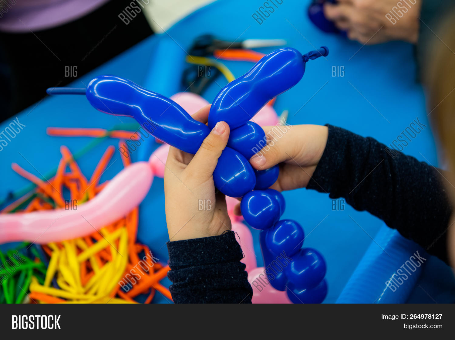 Boys Hands Balloon On Image & Photo (Free Trial) | Bigstock