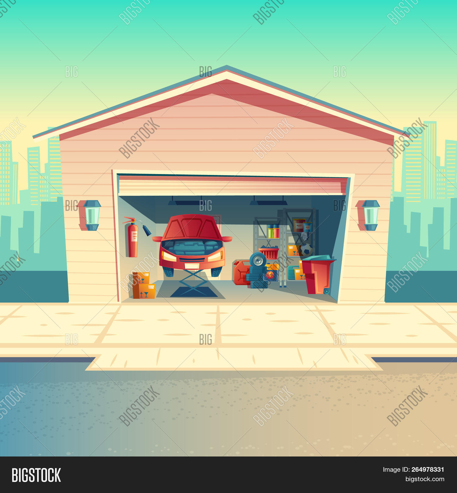 Cartoon Mechanic Image & Photo (Free Trial) | Bigstock