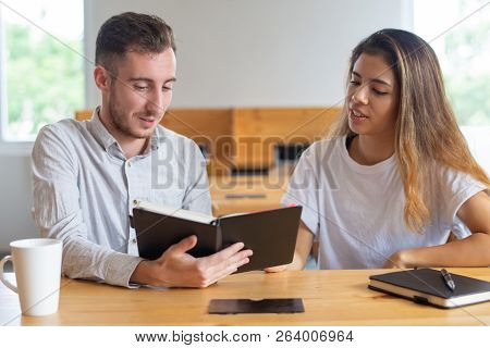 Two Students Reading Image & Photo (Free Trial) | Bigstock
