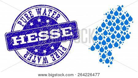 Map Hesse State Vector & Photo (Free Trial) | Bigstock