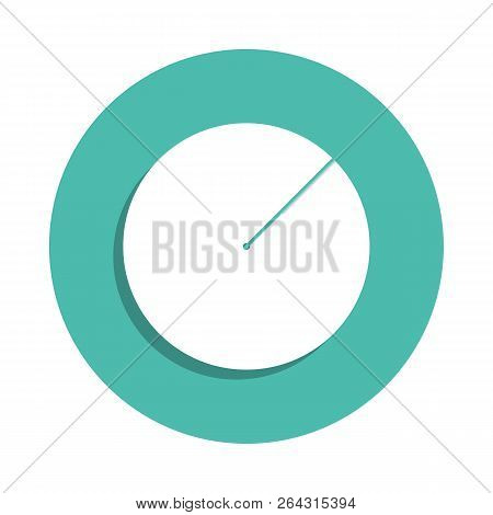 Radius Circle Icon. Vector & Photo (Free Trial) | Bigstock