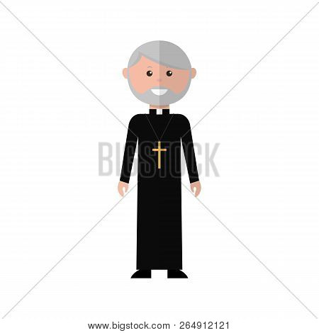 Priest Cartoon Vector & Photo (Free Trial) | Bigstock