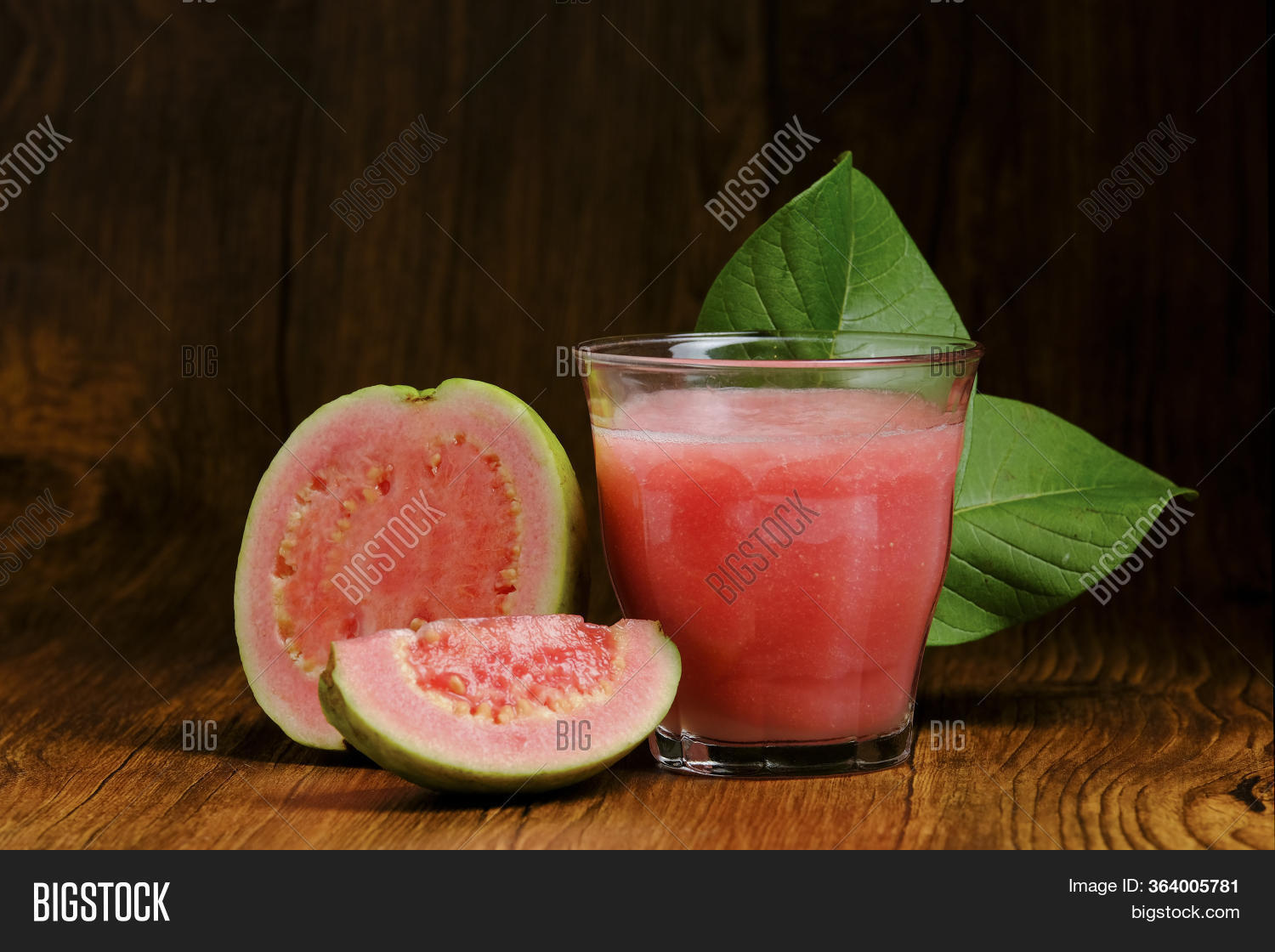 Red Guava Juice Served Image & Photo (Free Trial) | Bigstock