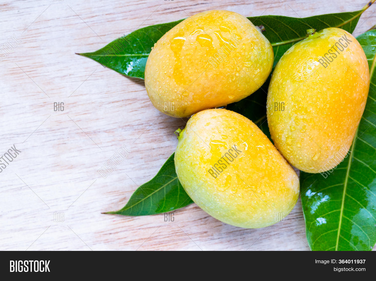 Wild Mango On Wooden Image & Photo (Free Trial) | Bigstock