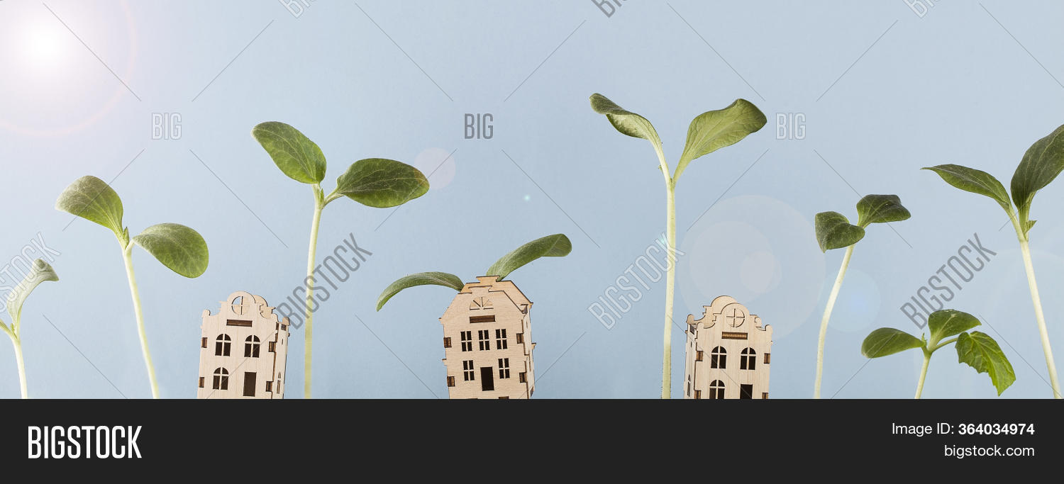 Small Houses Growing Image & Photo (Free Trial) | Bigstock