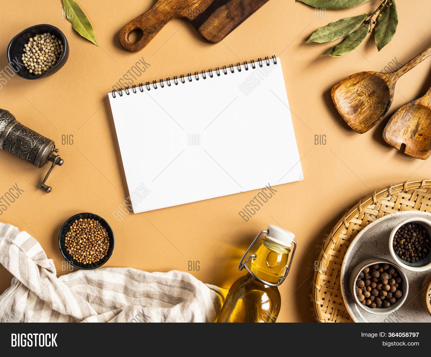 Kitchen Flat Lay Open Image & Photo (Free Trial) | Bigstock