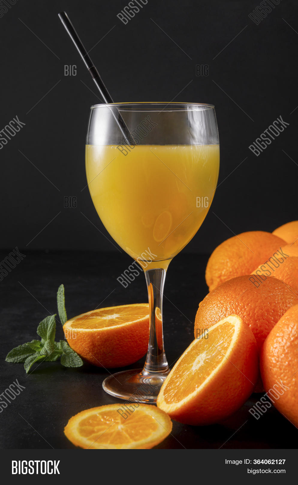 1 Glass Orange Juice Image & Photo (Free Trial) | Bigstock