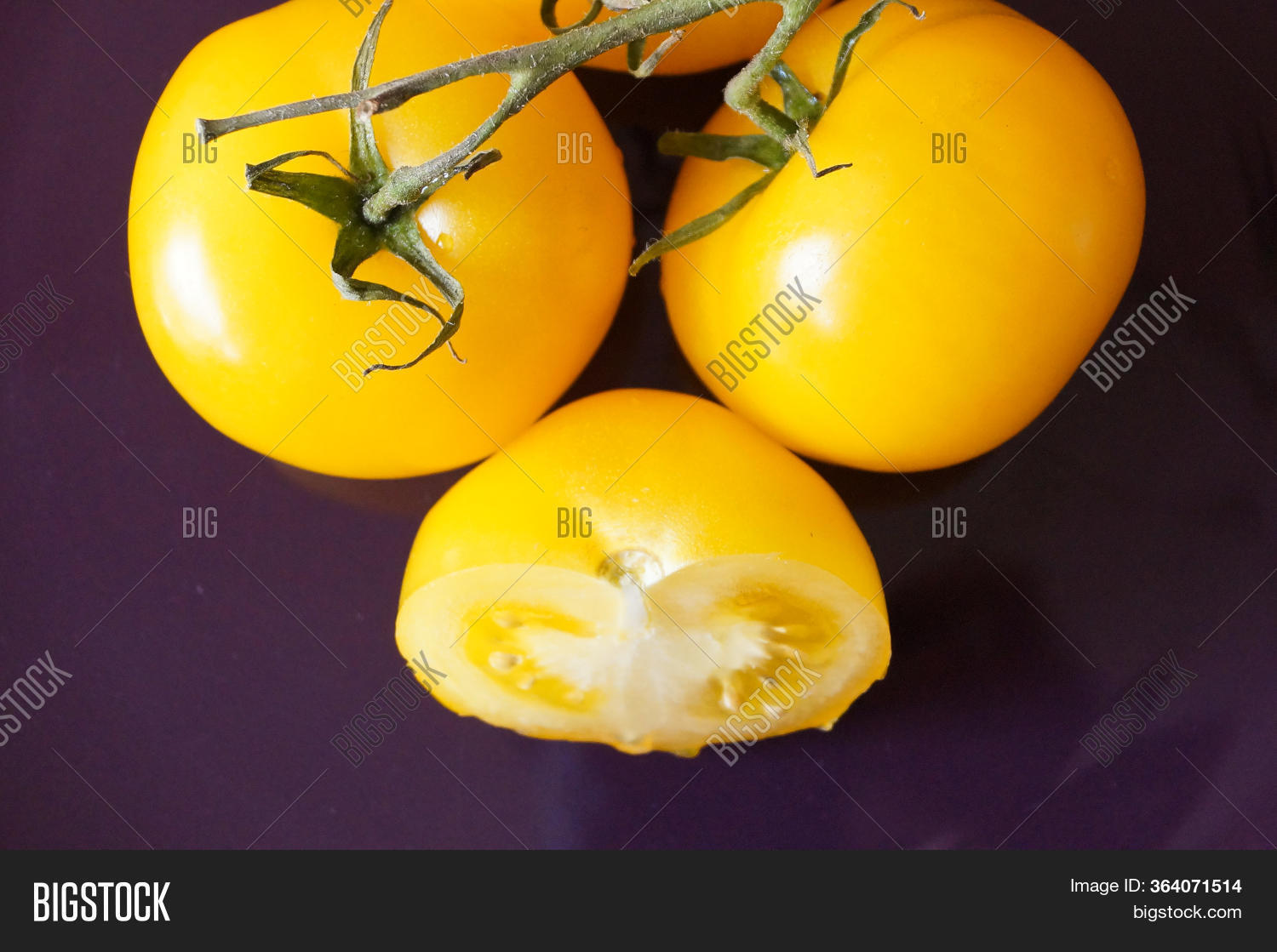 Yellow Tomatoes On Image & Photo (Free Trial) | Bigstock