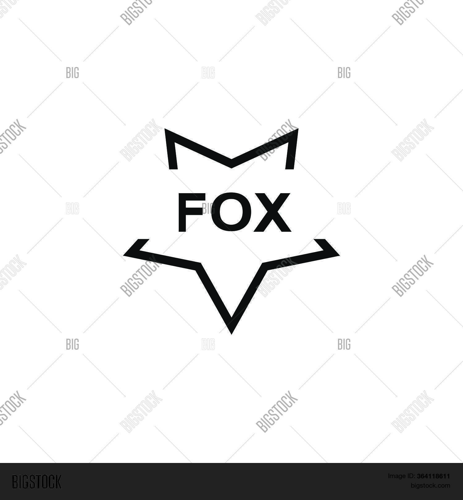 Fox Head Logo, Star Vector & Photo (Free Trial) | Bigstock