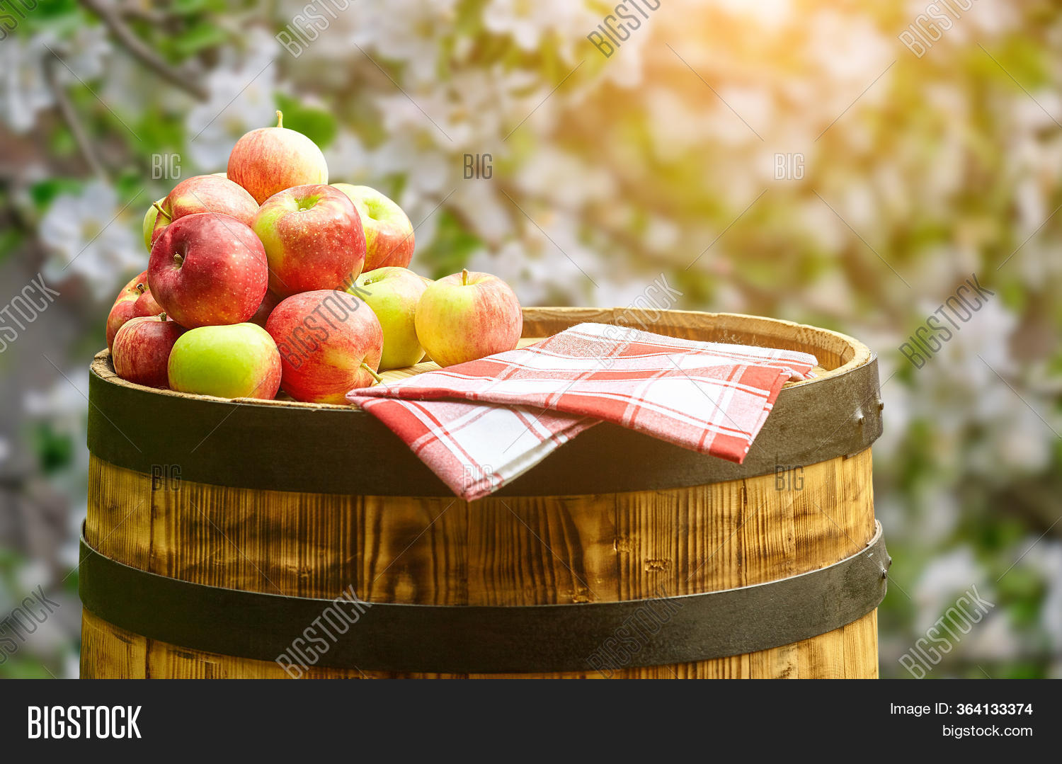 Basket Apples On Image & Photo (Free Trial) | Bigstock