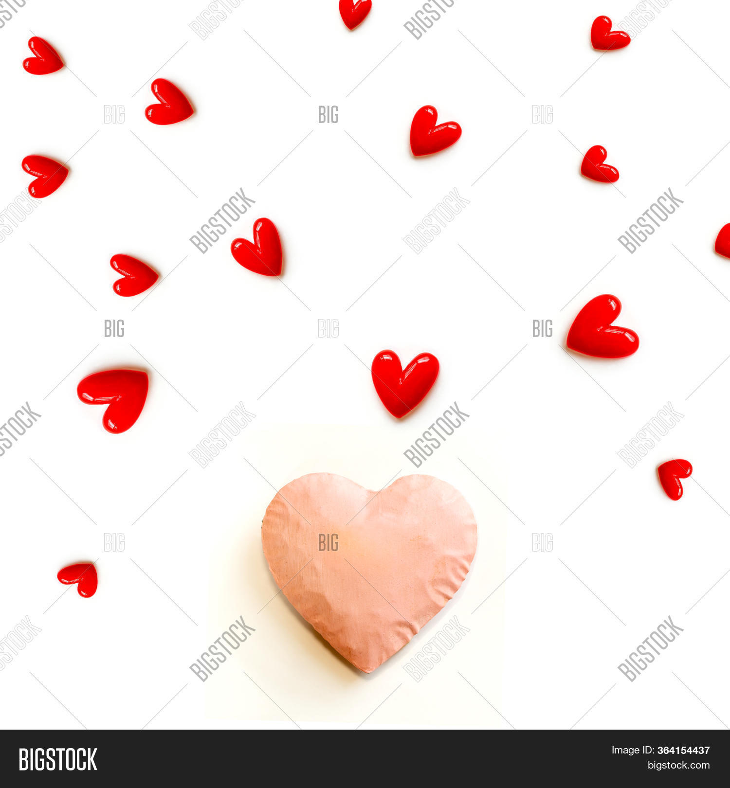 Red Small Hearts Image & Photo (Free Trial) | Bigstock