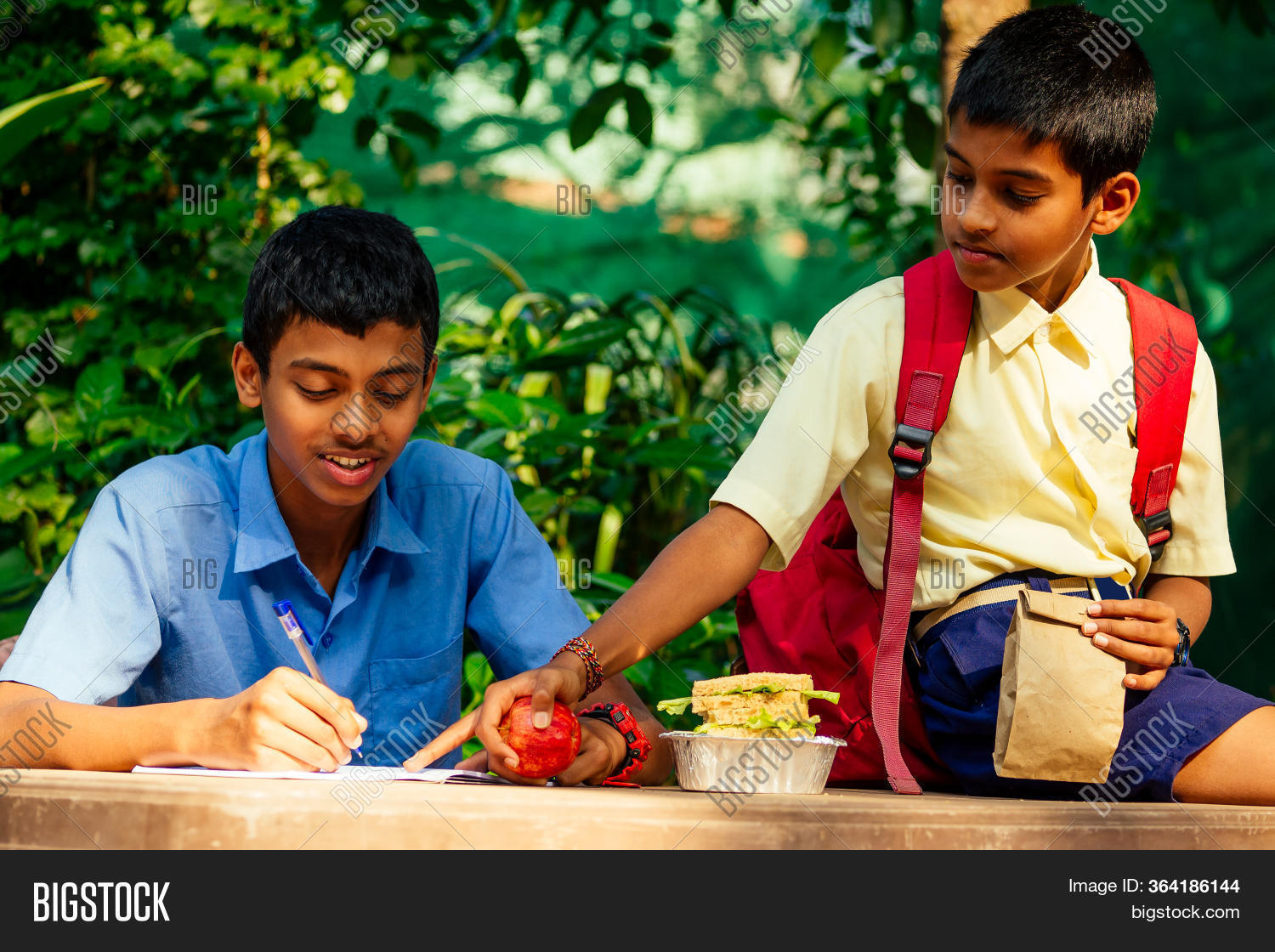 Indian School Boy Image & Photo (Free Trial) | Bigstock