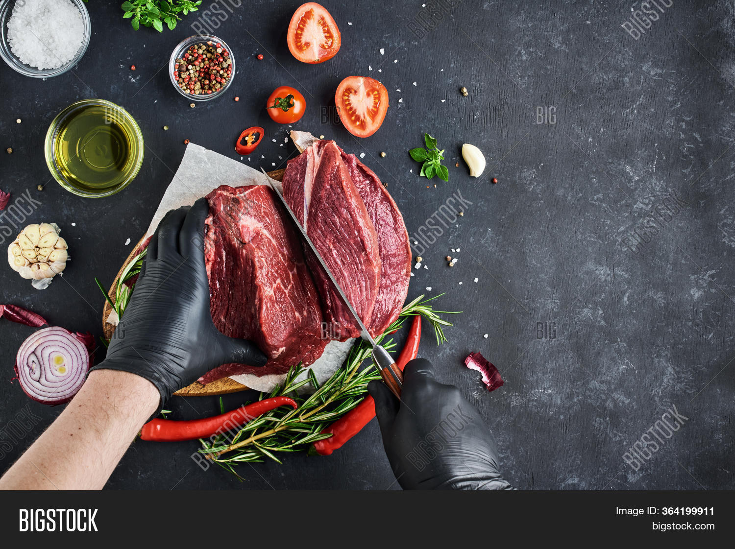 Butcher Cuts Large Image & Photo (Free Trial) | Bigstock