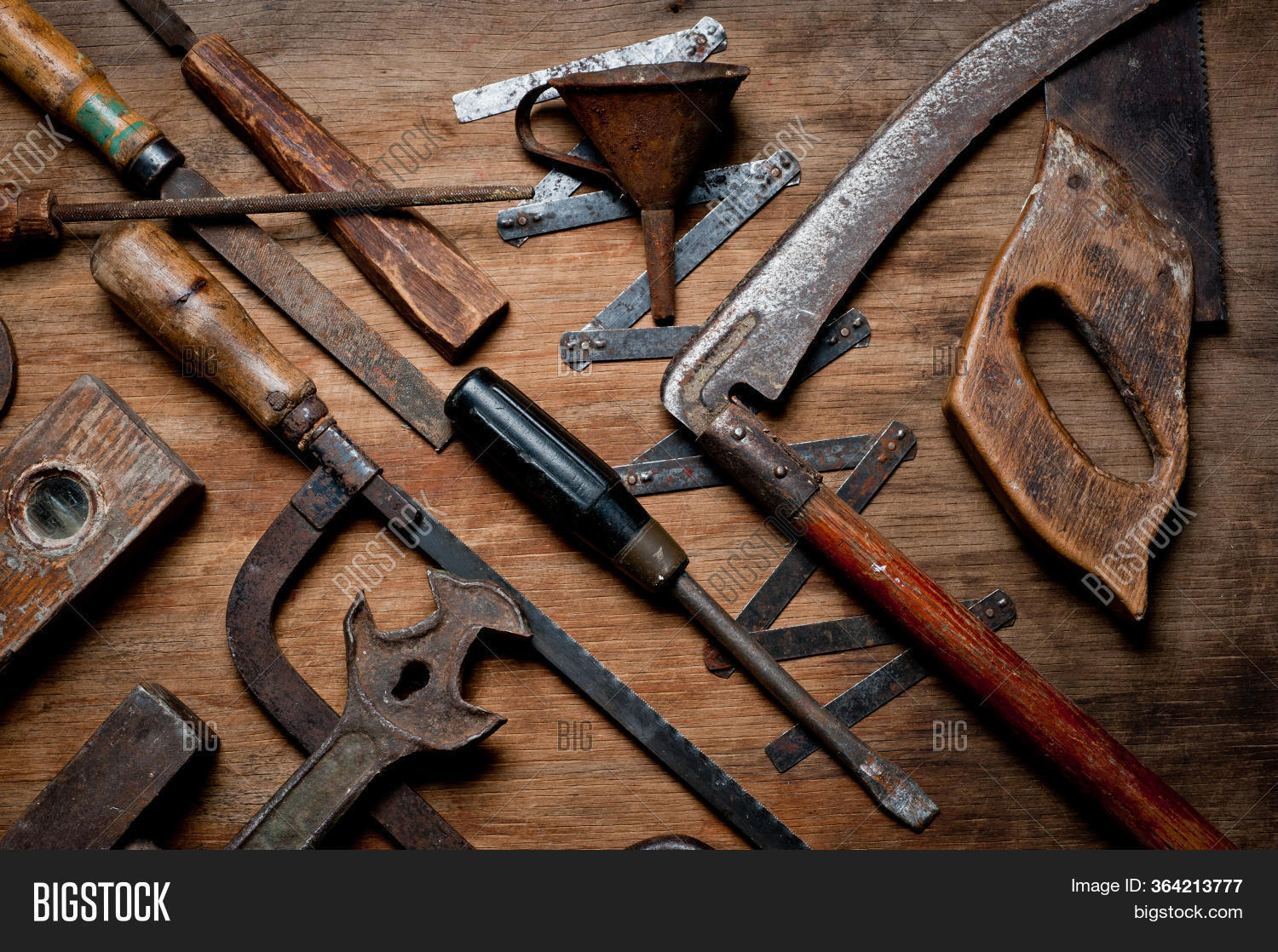 Set Old Vintage Tools Image & Photo (Free Trial) | Bigstock